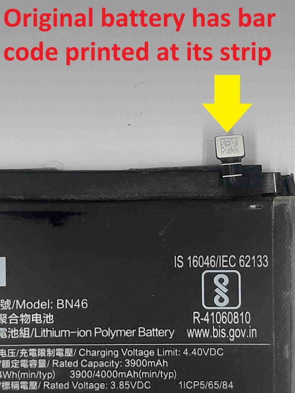 100% Redmi Note 8 Battery (Guarantee)